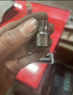 69420 MATCO TOOLS Triple Square Socket Bit Set Drive Audi