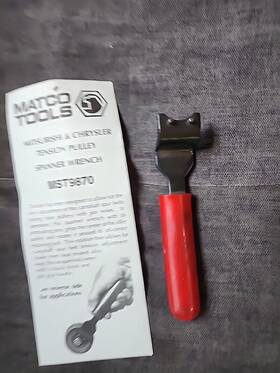 MST9870 MATCO TOOLS Pulley Spanner Wrench Mitsubishi Mirage