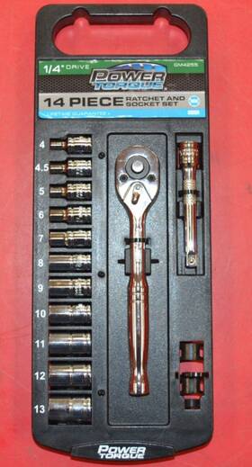 GM4255 POWER TORQUE Rachet Socket Set